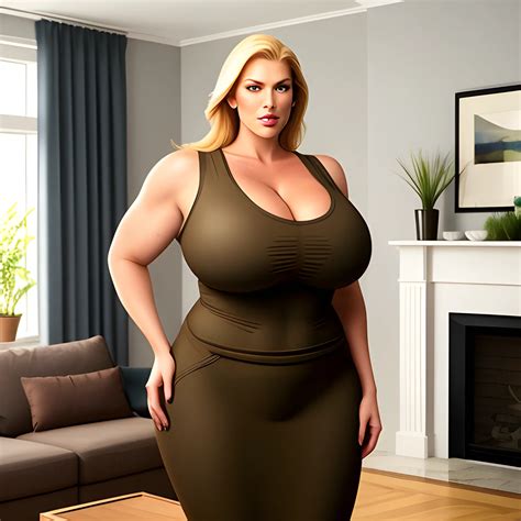 Giant Very Tall Muscular Not Quite Plus Size Friendly Beautiful