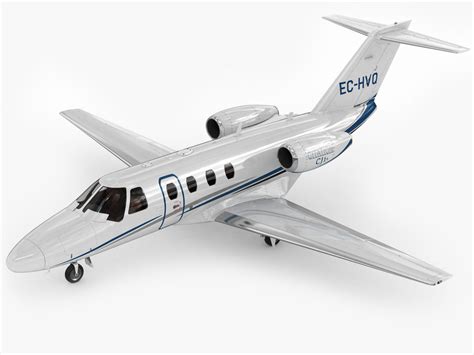 Cessna 525 Cj1 Plus Citation Jet 3d Model Cgtrader