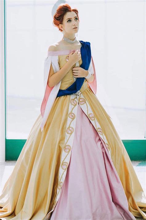 Anastasia Costume Oufit For A Adult Cosplay Dress Etsy