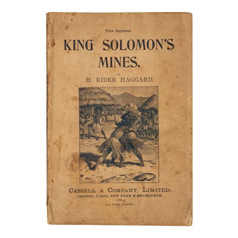 King Solomons Mines Douglas Stewart Fine Books
