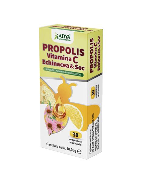 Propolis And Vitamina C And Echinacea And Soc