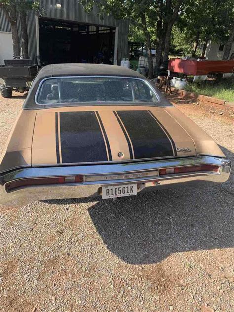 1970 Buick Skylark Sportscar Brown Rwd Automatic Custom Classic Buick