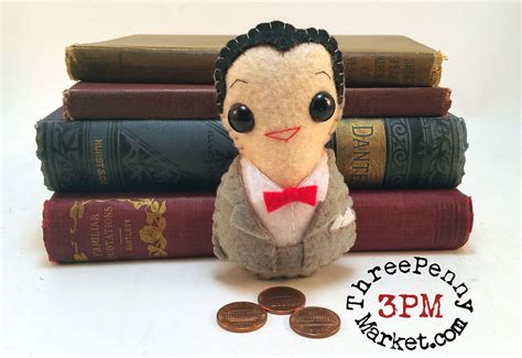 Pee Wee Herman Plushie Made To Order Three Penny Market