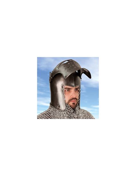 Bacinete Medieval Com Visor S Xv ⚔️ Loja Medieval