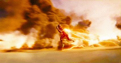Ezra Miller Flash Running 
