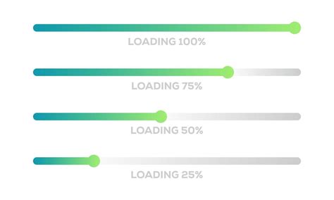 Loading Bar Vector Illustration