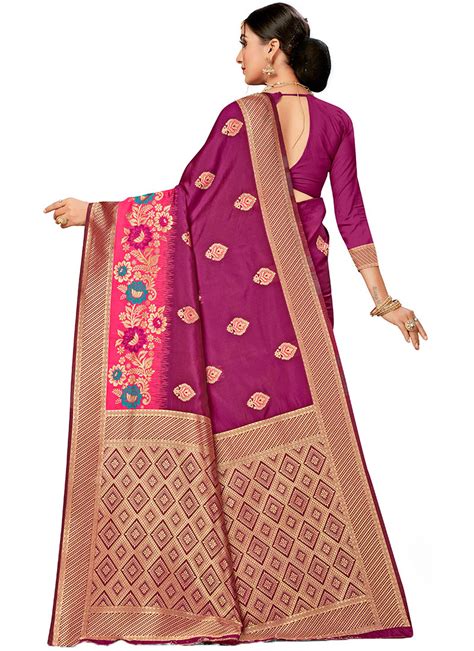 Shop Latest Art Silk Sarees Designs Online Shopping Cbazaar