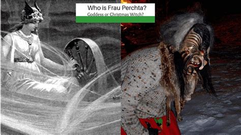 What Is Frau Perchta Alpine White Woman Or A Belly Slitter