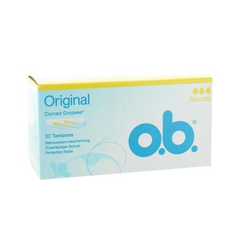 Ob Tampon Original Normal Boite De 32