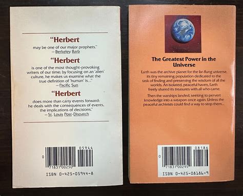 Frank Herbert Vintage Science Fiction Novels Dune Soul Catcher Man Of