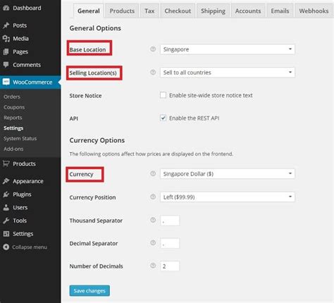 Configure WooCommerce Settings Part WillTan