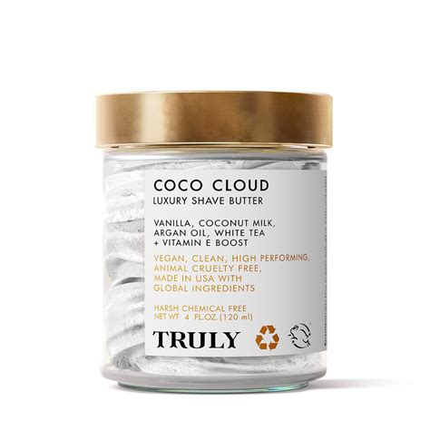 Coco Cloud Crema Corporal De Afeitar Jumbo Crema Corporal Para