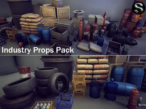 Industry Props Pack 3d 산업도구 Unity Asset Store Industry Props Pack 3d 산업도구 Unity Asset Store