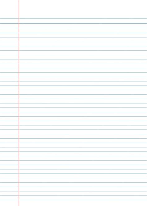 Premium Vector Notebook Paper Background Lined Notebook Paper