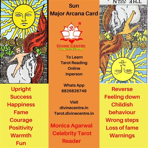 The Sun Tarot Card Major Arcana Spiritual Blog By Monica Agarwal