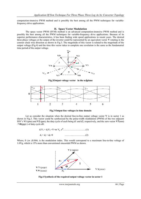 Application Of Svm Technique For Three Phase Three Leg Acac Converter Topology Pdf