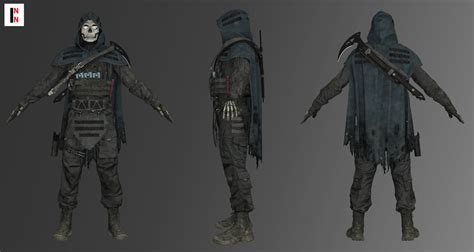 Cod Ghost Azrael Outfit For Genesis 8 Male By Innmodels On Deviantart