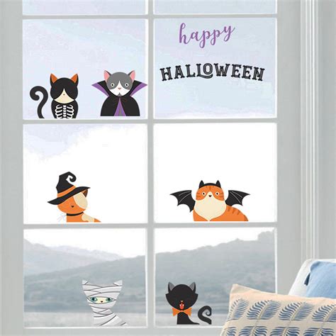 Halloween Window Clings Wall Stickers Wall Stickers Halloween Party