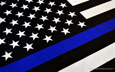 Thin Blue Line Flag Wallpapers Wallpaper Cave