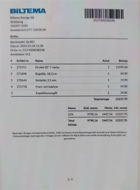 Se Produkter Som Liknar Yosemite Elcykel Kvitto Fins På Tradera 667296655