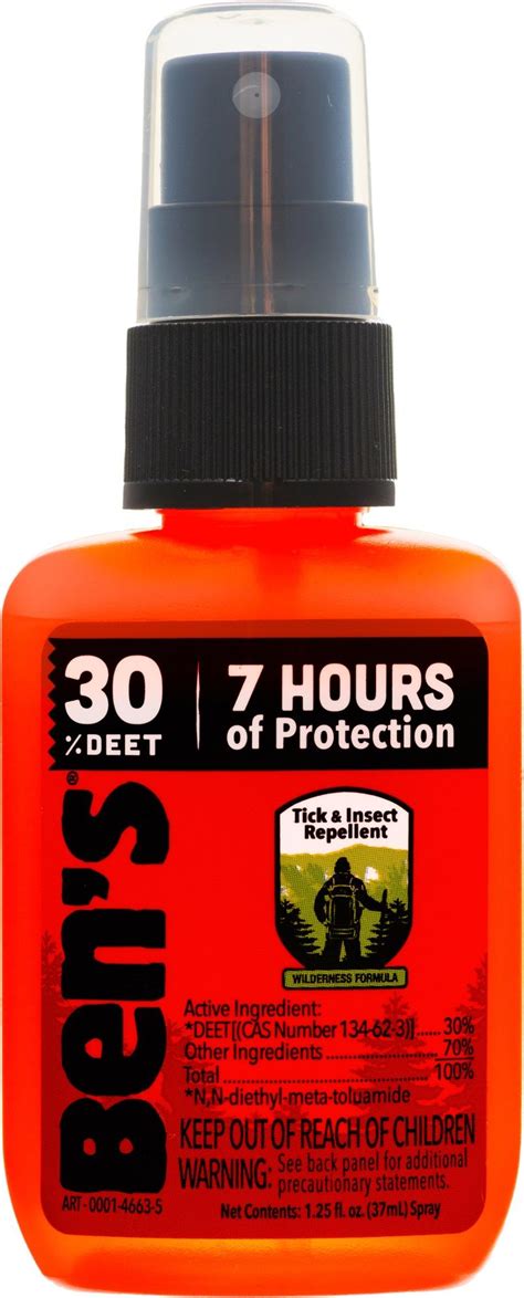Bens Spray Pump Insect Repellent 30 Percent Deet 125 Fl Oz Rei