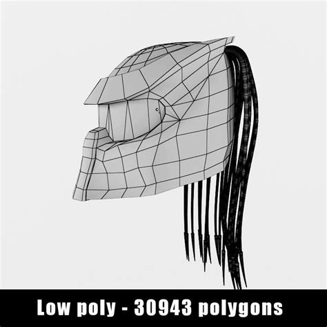 Predator Helmet Drawing