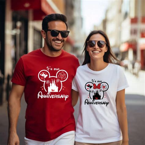 Custom Couple Disney Anniversary Shirts Matching Shirts Anniversary