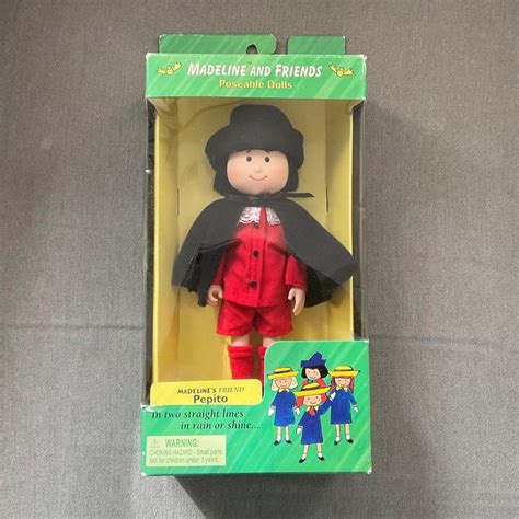 Vintage Pepito 8 Inch Madelines Friend Doll With Gripping Right Hand