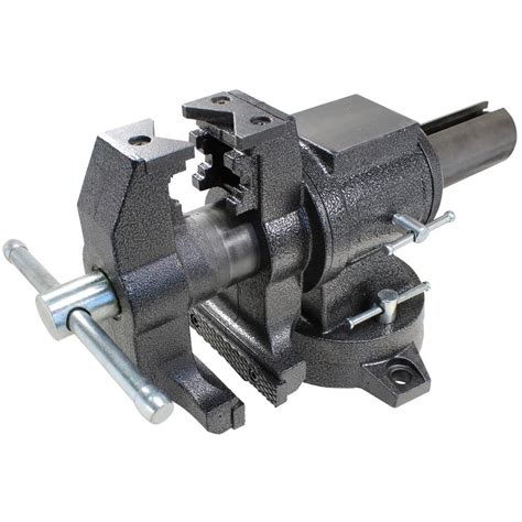 Bessey 5 In Multi Purpose Rotating Pipe And Bench Vise With Swivel