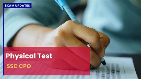 Ssc Cpo Physical Test All About Pst And Pet