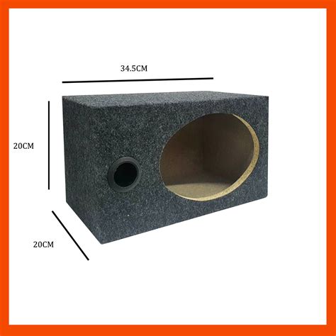 1pc Rectangle Speaker Box For 6x9 Speaker Made Of Particle Board