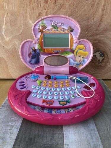 Vtech Disney Princess Cinderella Magic Wand Educational Laptop Computer