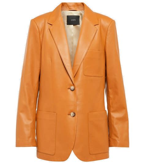 Joseph Jacques Leather Blazer Joseph