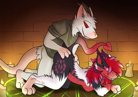 Rule 34 Anthro Breasts Candle Canid Canid Demon Captainzepto Demon