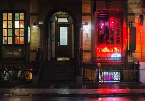 Scene On The Street Strangelove Bar Limited Edition Of 10