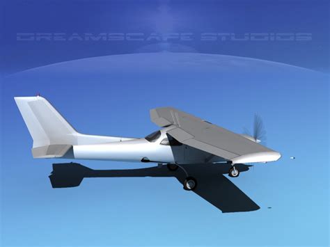 Cessna 172 Cutlass 172rg 3d Model