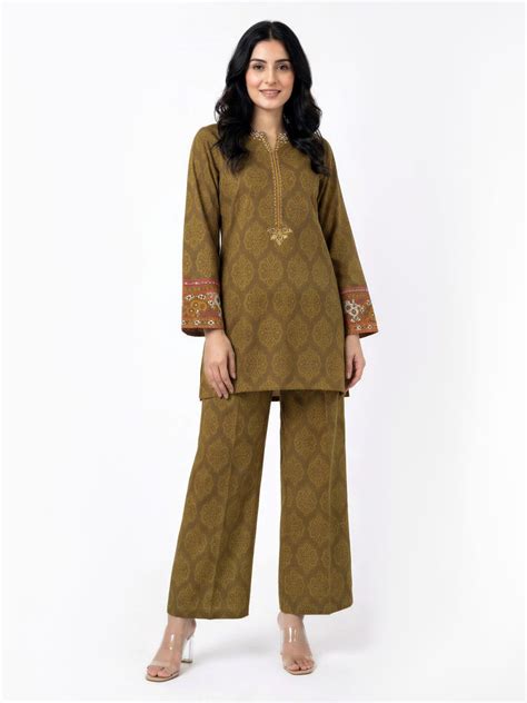 2 Piece Lawn Suit Embroidered Pret Limelightpk