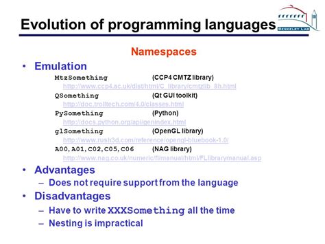 Modern Approaches To Programming Ralf W Grosse Kunstleve Computational