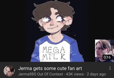 Jerma Gets Some Cute Fan Art Jerma985 Out Of Context Views 2 Days Ago