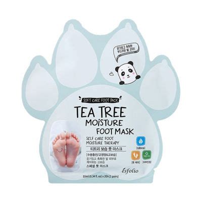 Shop Esfolio Tea Tree Moisture Foot Mask 10ml X 1pair Stylevana