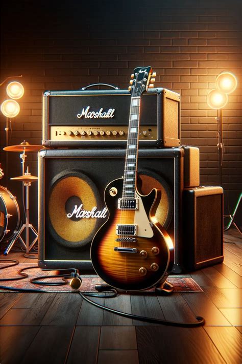 Power And Sustain The Gibson Les Paul And Marshall Stack Experience In