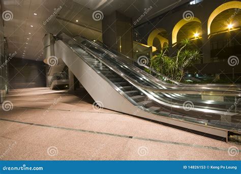 Escalators Stock Image Image Of Staircase Motion Infrastructure 14826153