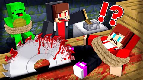 Why Is Dark Jj Trying To Get Rid Of Jj In Minecraft Challenge Maizen Youtube