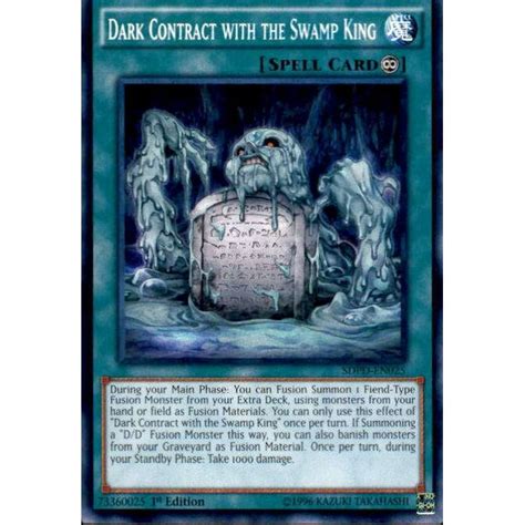 Yugioh Pendulum Domination Structure Deck Common Dark Contract With The