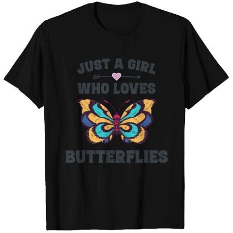 Butterfly For Teen Girls With Cute Butterflies T Shirts Id 17949337