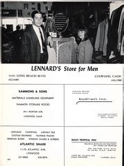 Lynwood High School Accolade Yearbook Lynwood Ca Class Of 1967