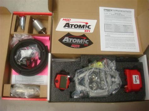 Buy Msd 2900 Atomic Efi Fuel Injection Complete Conversion Kit With Fuel Pump 525 Hp In Michigan