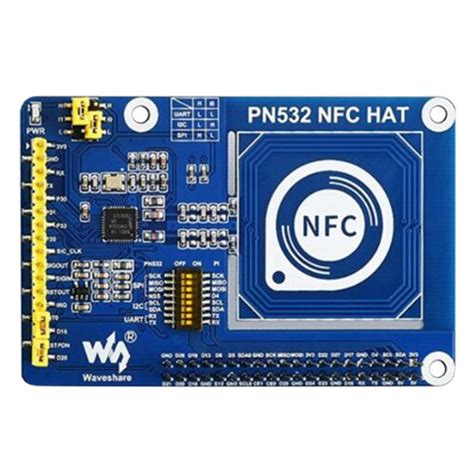 pn532 nfc hat for supports communication interfaces i2c spi and uart