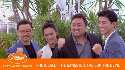 The Gangster The Cop The Devil Photocall Cannes 2019 Vf Cannes Cops Gangster