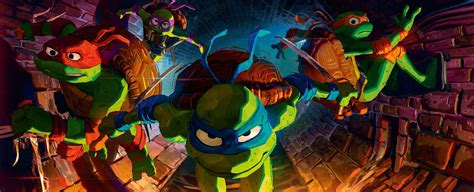 Download T M N T Mutant Mayhem Action Pose Wallpaper